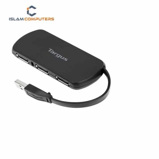 Targus ACH214 USB 2.0 4-Port Hub | Expand Your USB Connectivity